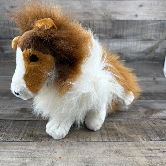 Toys | Vintage Lassie Dog Plush Toy Central Pacific Bank | Poshmark